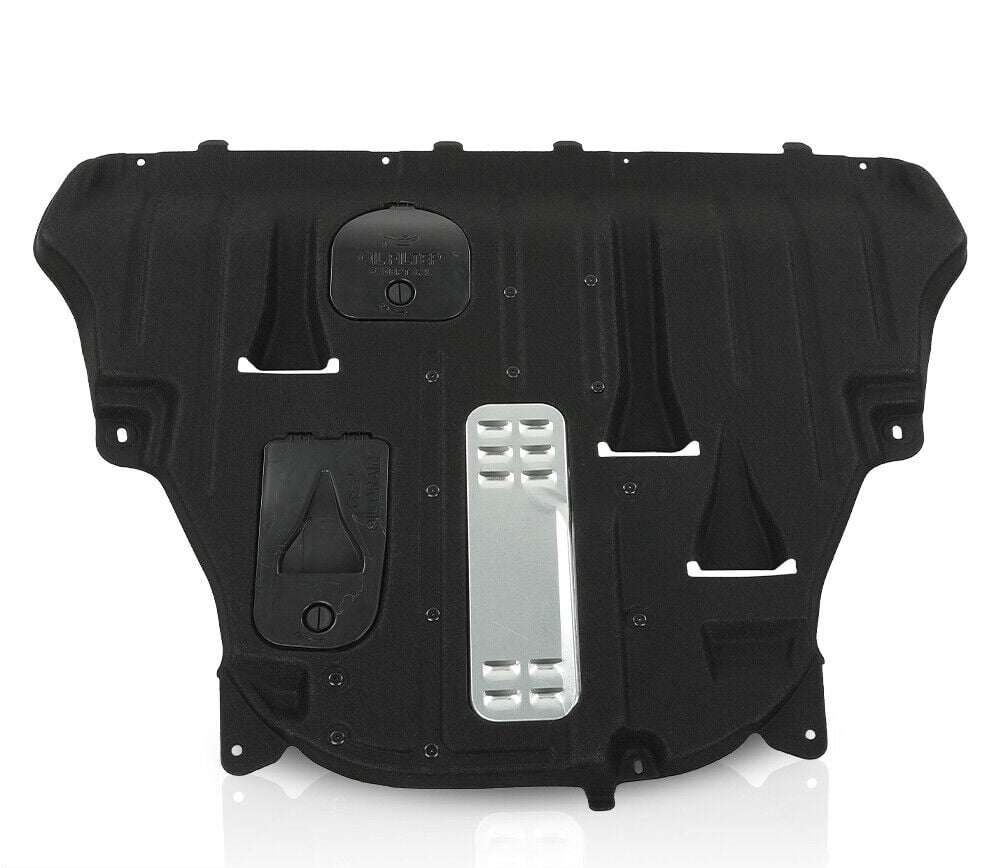 Black Engine Splash Shield Fit For 2015-2018 Jeep Cherokee Center ...