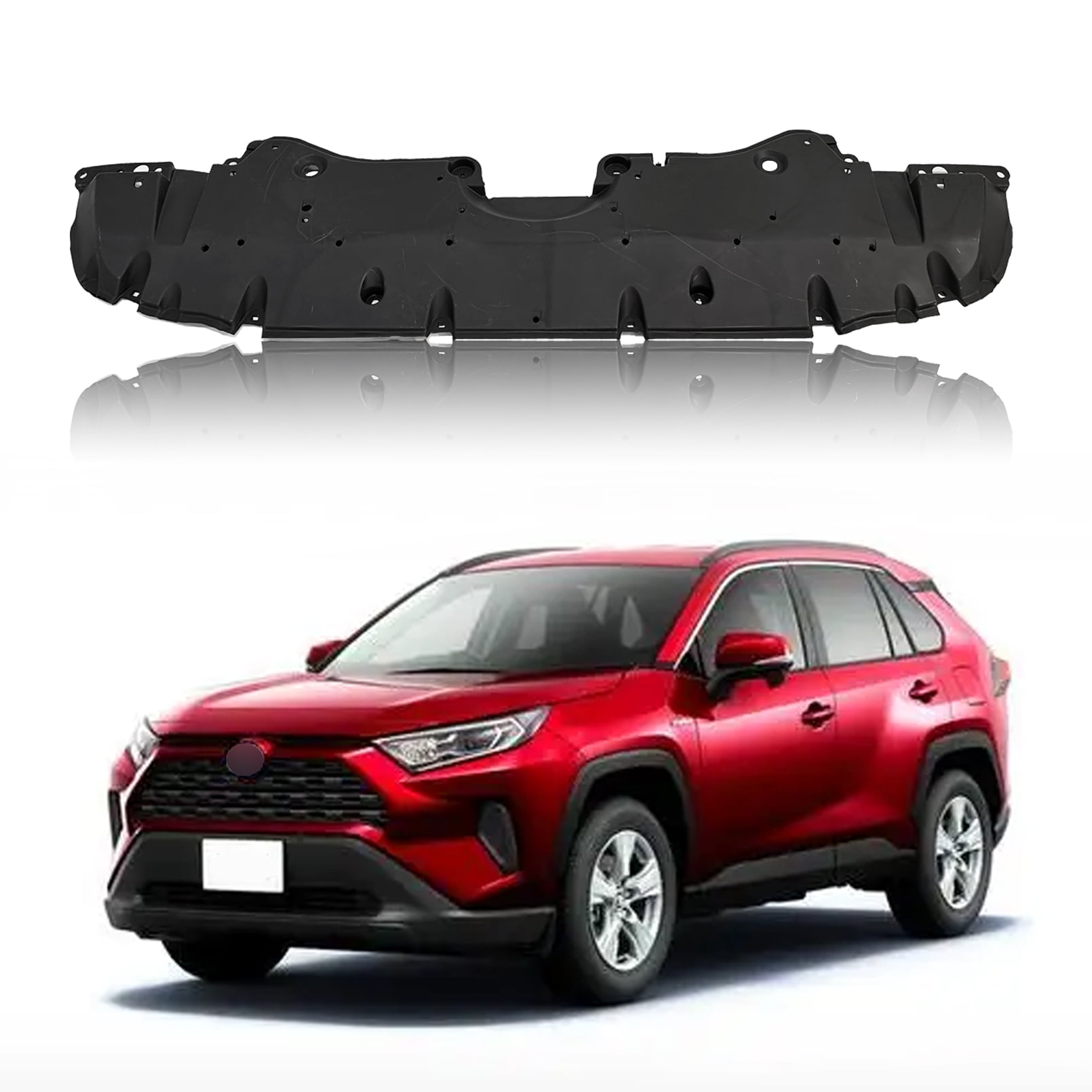 Black Engine Splash Shield Under Cover 514410R100 For 2019 2020 2021 Toyota RAV4 - Walmart.com