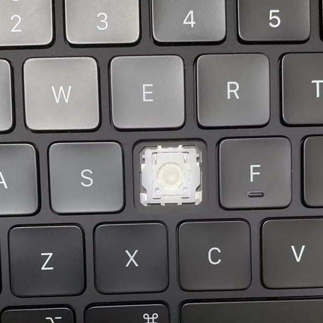 Black English Pro 12.9-inch A2378 A2379 Magic Keys Keyboard Replacement ...