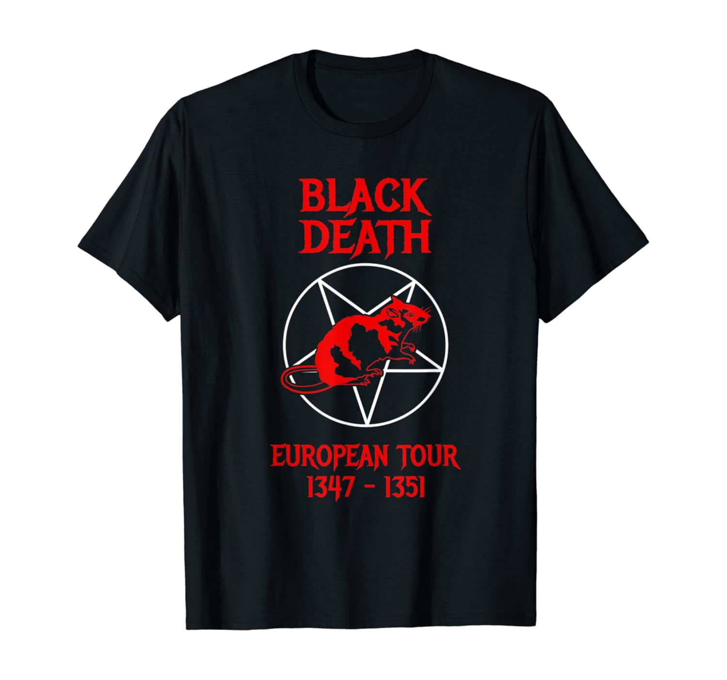 Black European Tour History Medieval Humor T-Shirt - Walmart.com