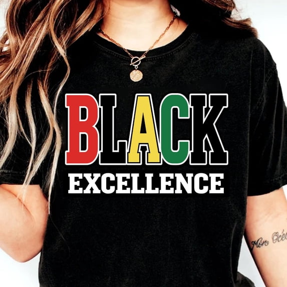 Black Excellence Shirt Black History Month Tshirt African American Tee ...