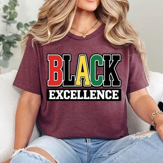 Black Excellence Shirt Black History Month Tshirt African American Tee ...