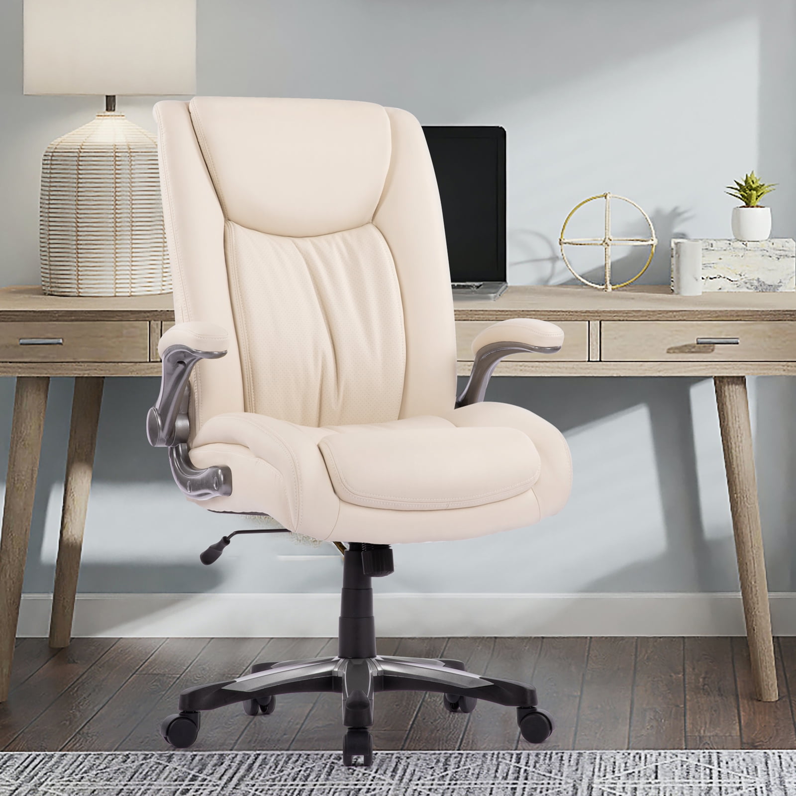 Black Executive Office Chair for Heavy People – COLAMY 400lbs Big ...
