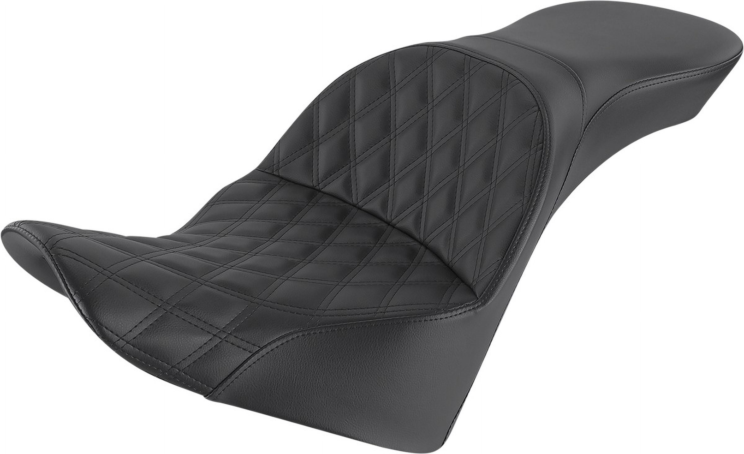 Black Explorer Lattice Stitched Seat - Walmart.com
