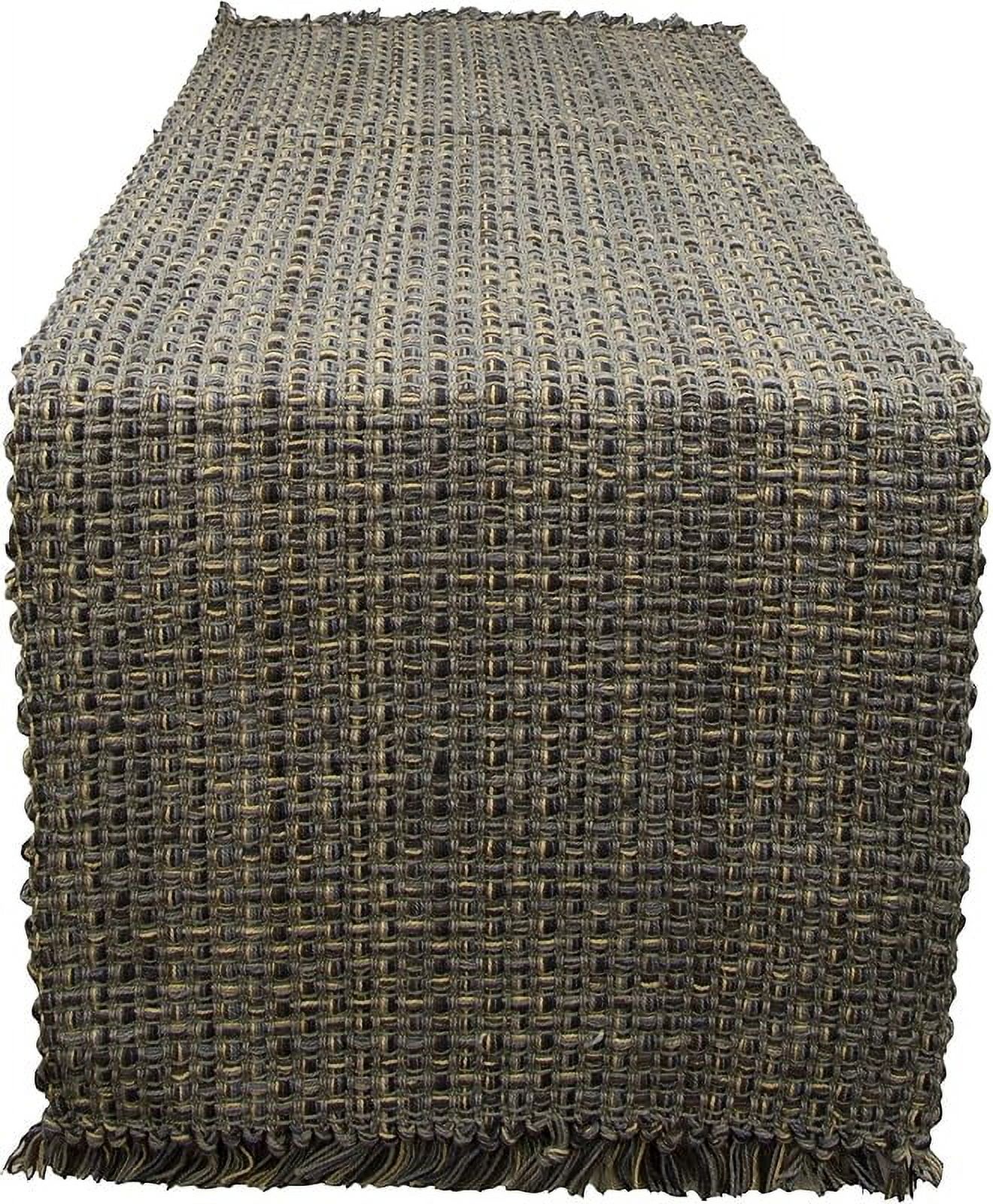 Black Expresso Tweed Table Runner 54" - Walmart.com