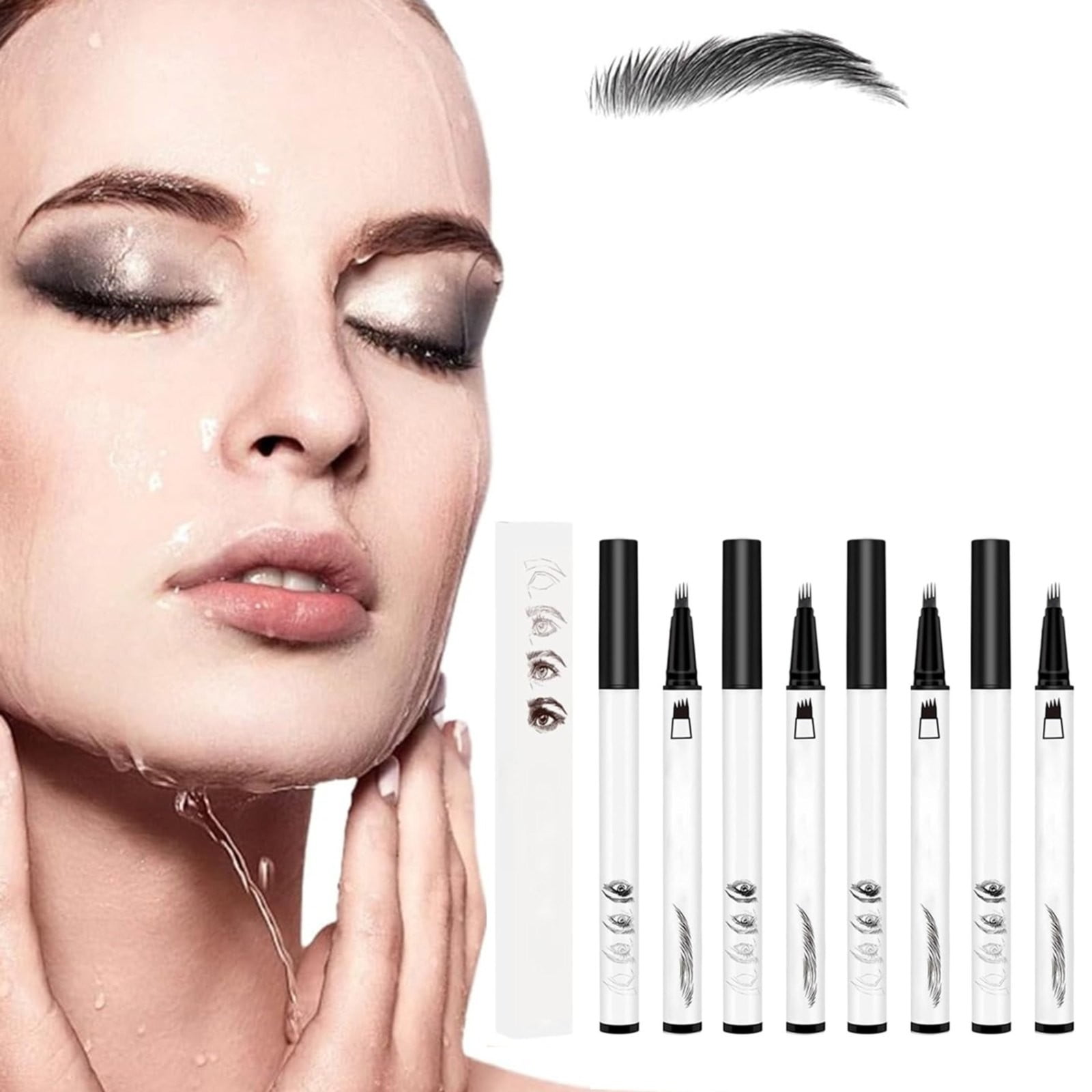 Black Eyebrow Pencil Awwp Deep Discounts Eyebrow Microblading Pen 2024 ...