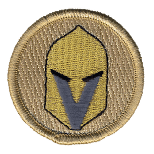 Black Eyed Knight Scout Patrol Patch (Sew-on) - ClassB - Walmart.com