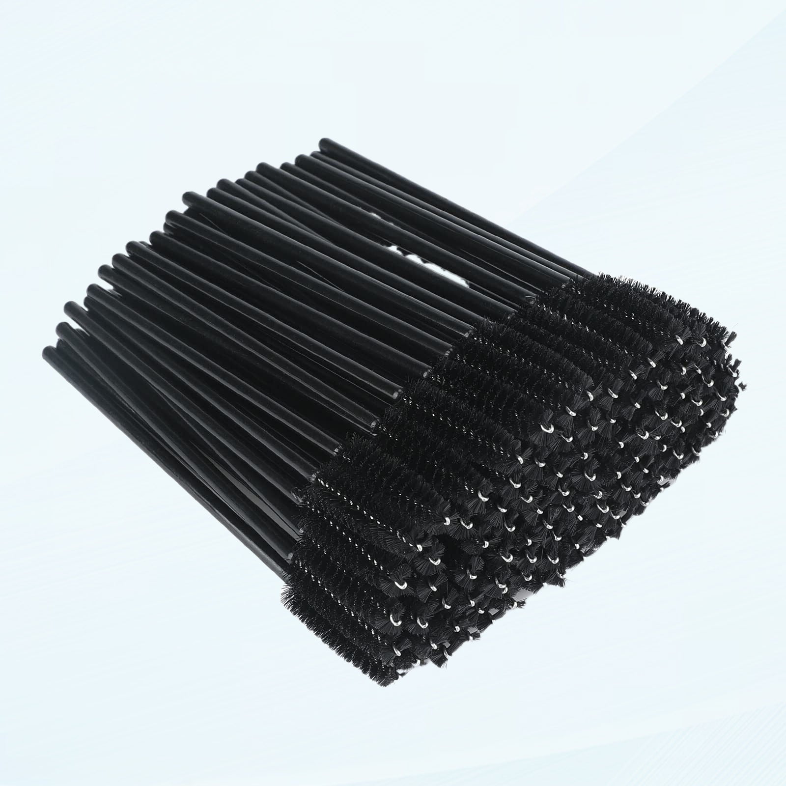Black Eyelash Brushes 200 PCS Spoolies - Eyebrow Spoolie Brushes ...