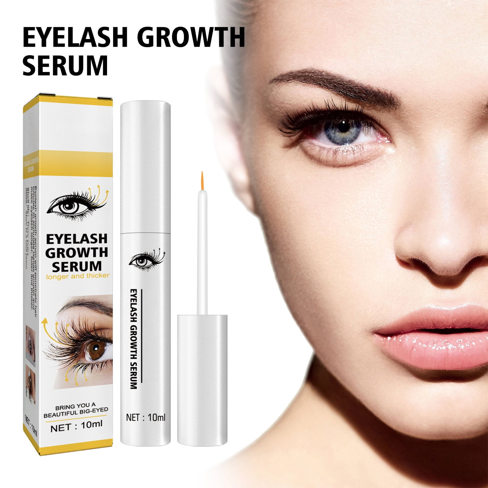 Black Eyelash Curling Liquid Slim And Thick Mild Mascara Liquid Natural ...