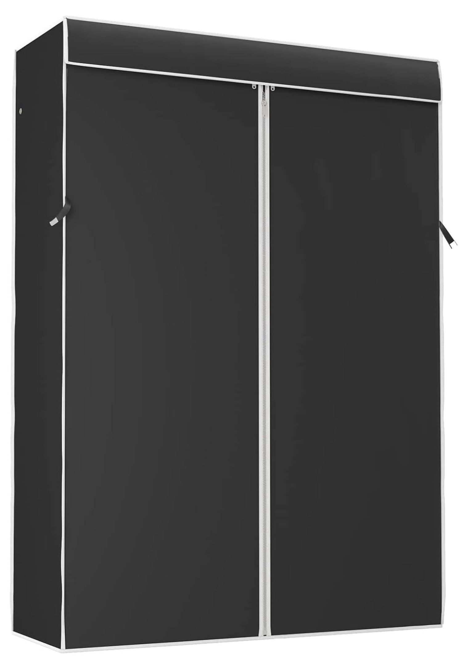 Black Fabric Cover, fit R2 Plus Garment Rack, 46.1"x18.5"x77.6 ...