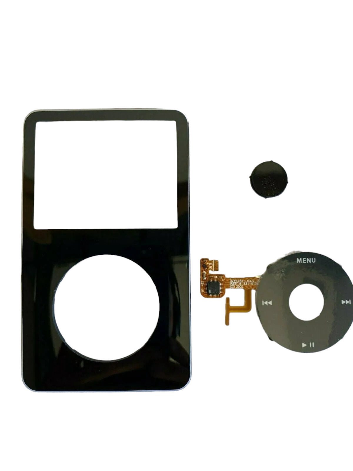 Black Face Plate Clickwheel Button For Apple iPod Classic 5th Gen ...