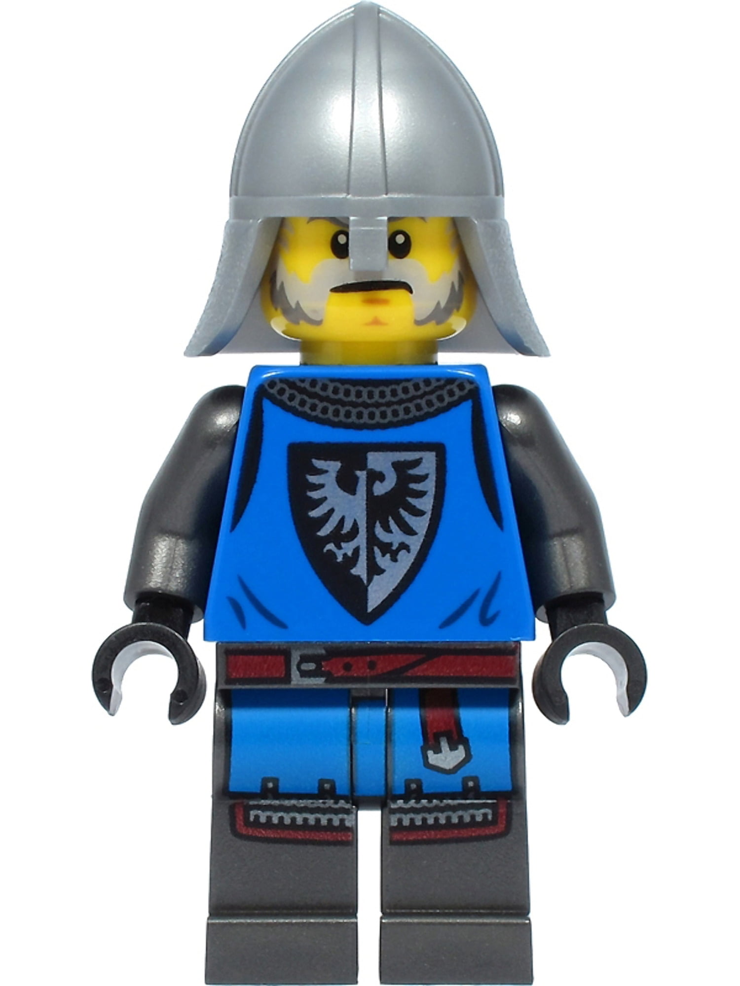 Black Falcon Knight (Male w/ Gray Beard) - Official LEGO Castle ...