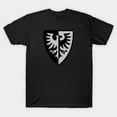 Black Falcon Shield Vintage Medieval Knight Outpost Faction Insignia ...