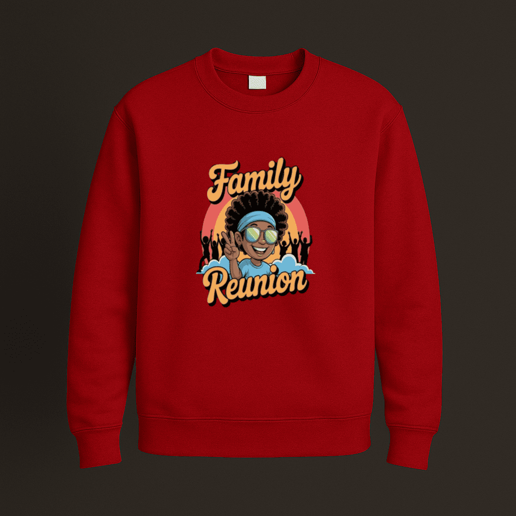 Black Family Reunion Quote About Unity And Joyful Celebration Graphic ...