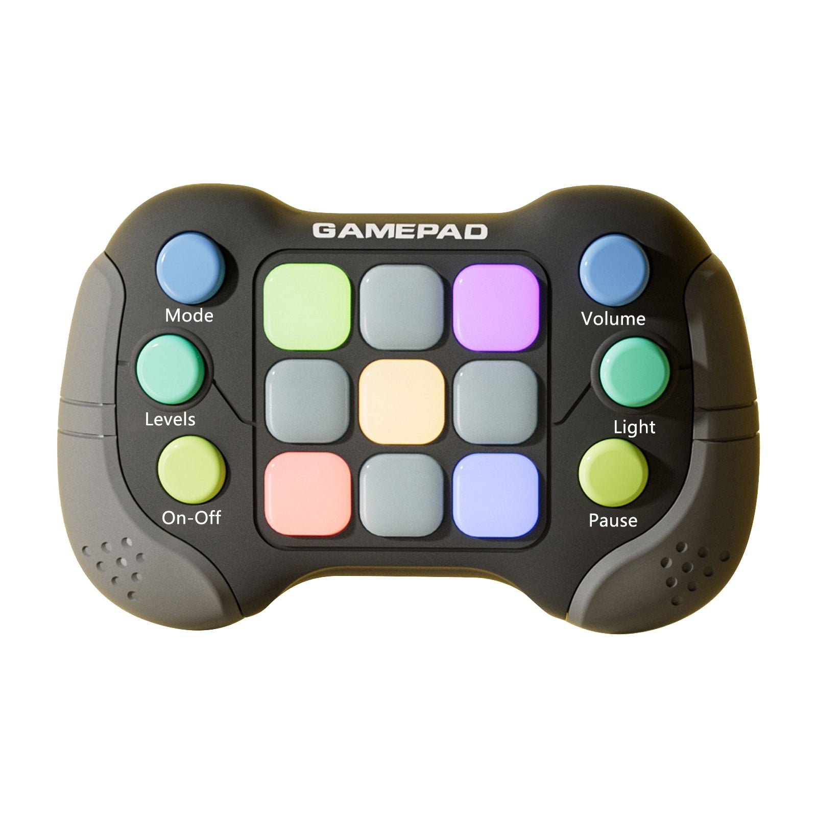 Black Fast Push Game Fidget Toy Controller Console Black Design ...