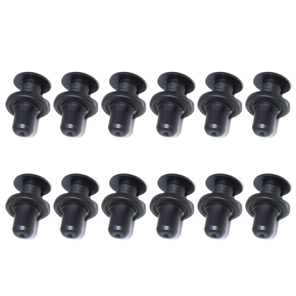 Black Fastening Seal Clips for Tesla Trunk Front Trim 12x Clips for ...