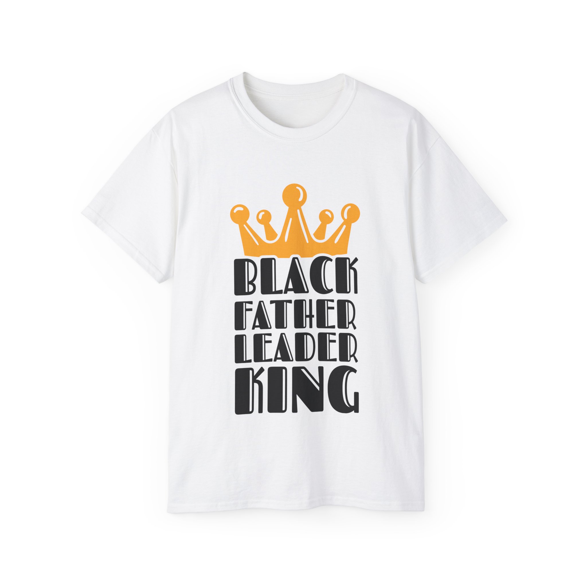 Black Father Leader King Tee - Walmart.com