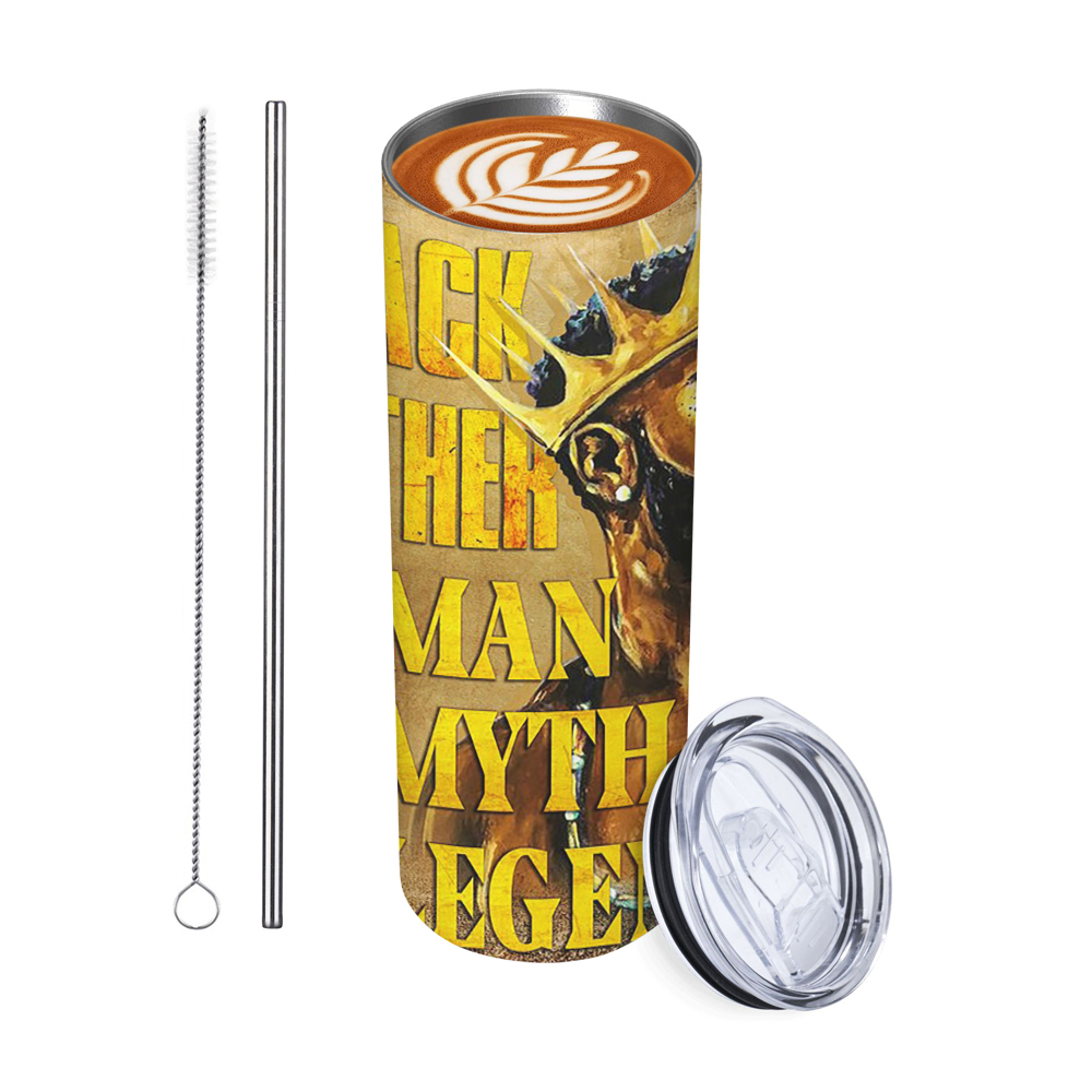 Black Father The Manthe Myth The Legend 20oz Coffee Mug Cup,Stainless ...