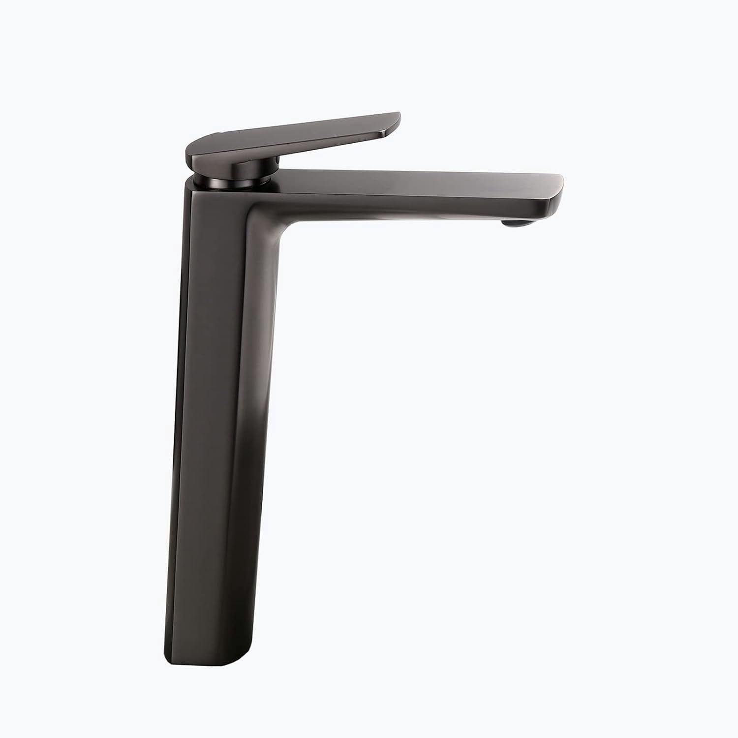 Black Faucet Bathroom Black Single Hole Bathroom Faucet Tall Bathroom ...