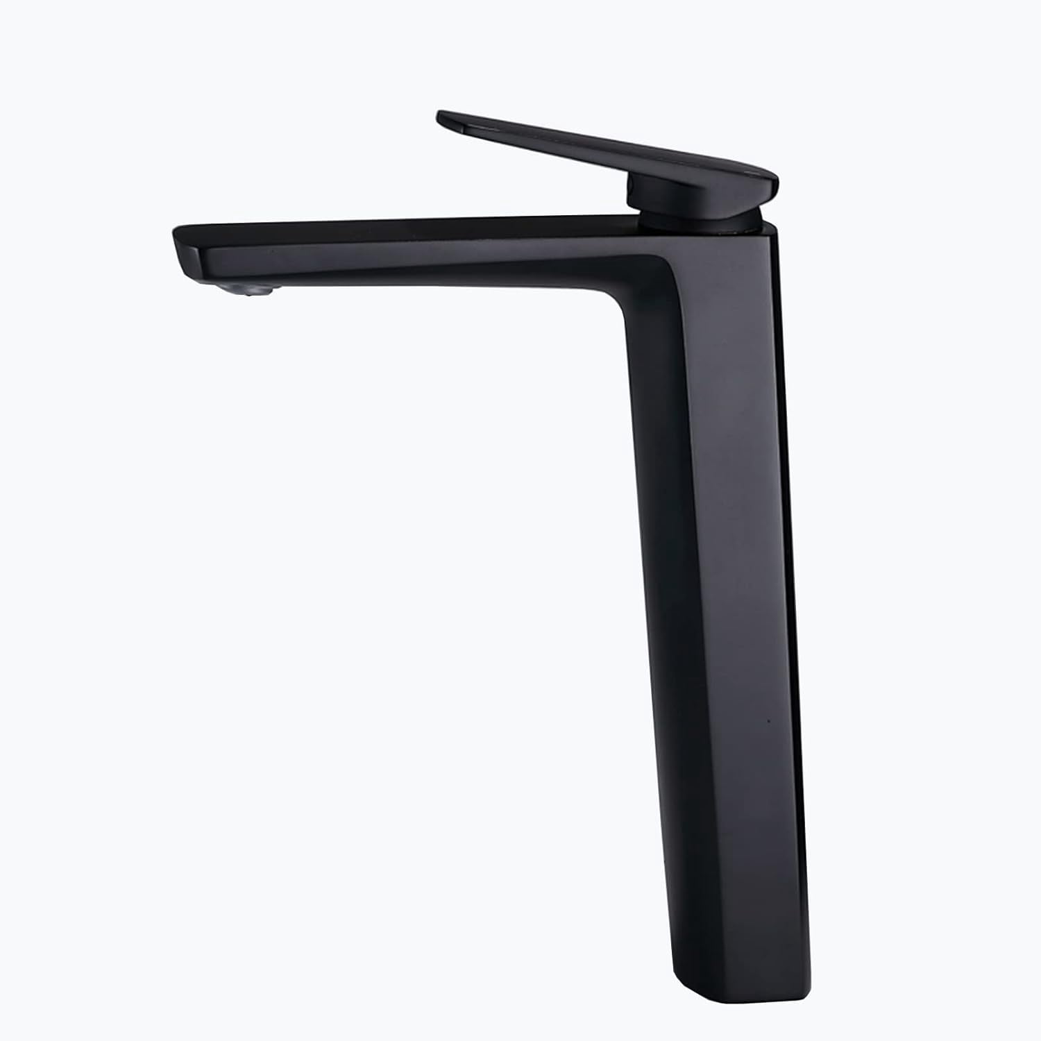 Black Faucet Bathroom Black Single Hole Bathroom Faucet Tall Bathroom ...