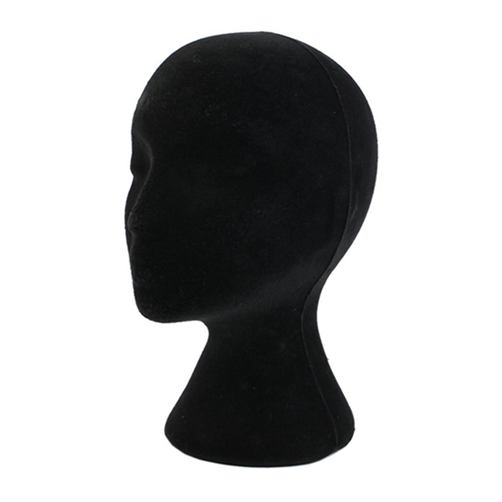 Black Female Head Model Mannequin Head Wigs Hats Lightweight Foam Wig ...