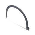 Black Fender Flare Wheel Opening Molding Arch Trim Left Driver Side Fit ...