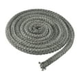 Black Fiberglass Stove Door Seal Rope 8mm x 300cm & 12mm x 2m for Wood ...