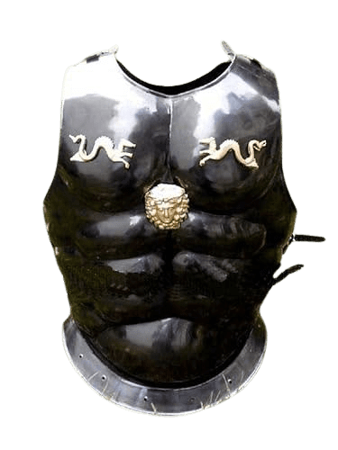 Black Finish Medieval Roman Spartan Armour Muscle Jacket Halloween ...