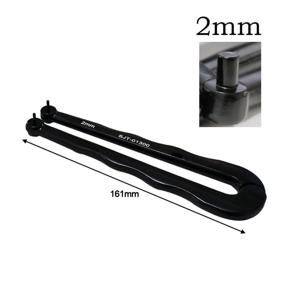 Black Finish Steel Adjustable Pin-Type Face Spanner Spanner Wrench for ...