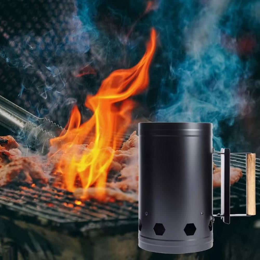 Black Fire Bucket Fire Bucket Charcoal Bucket Charcoal Ignition ...