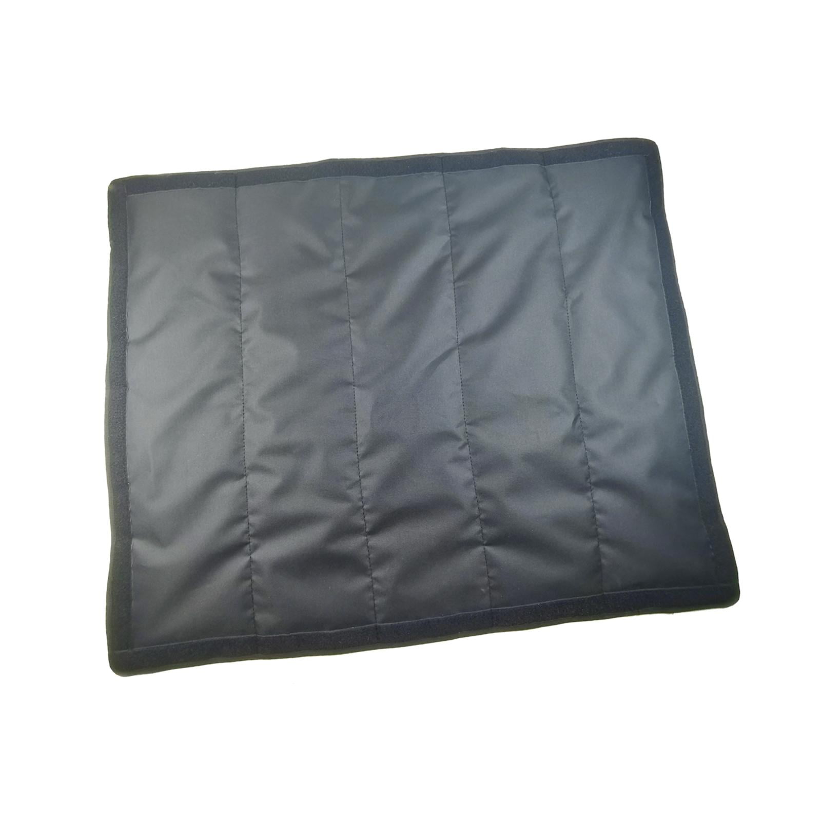 Black Fireplace Blanket Fireplace Draft Stopper Easily Install Energy ...