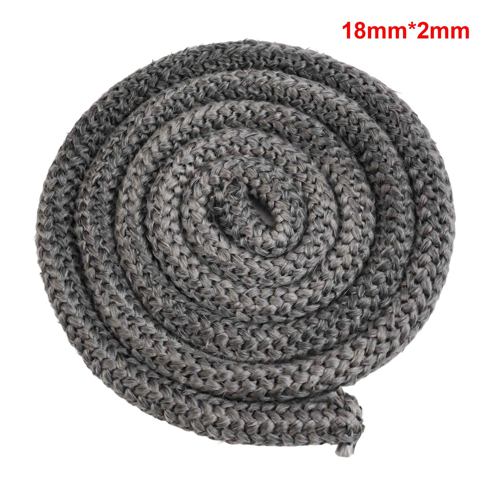 Black Fireproof Rope Seal For Wood Burning Burner 2M Length 18Mm Diameter - Walmart.com