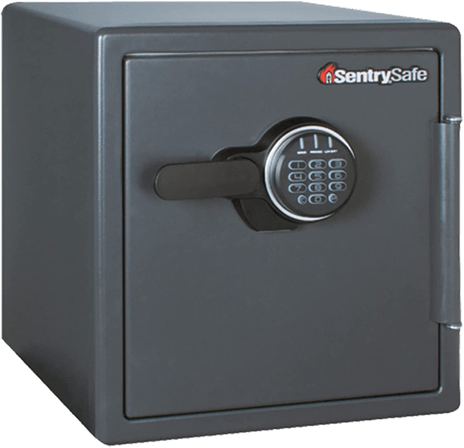 Black Fireproof Safe with Digital Push Button Keypad, Home Safe For ...