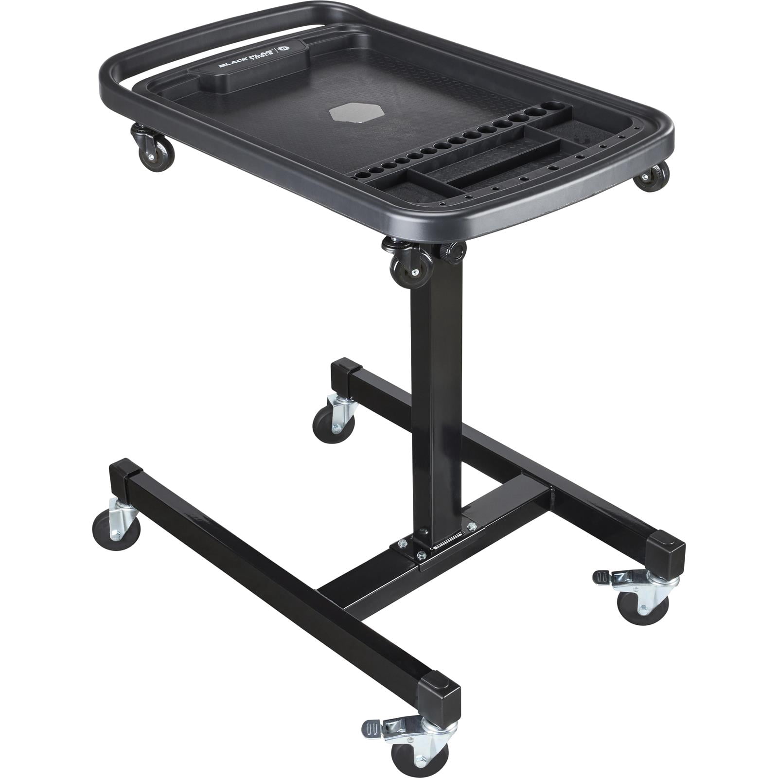 Black Flag™ Adjustable Height Rolling Tool Tray with Removable Work ...