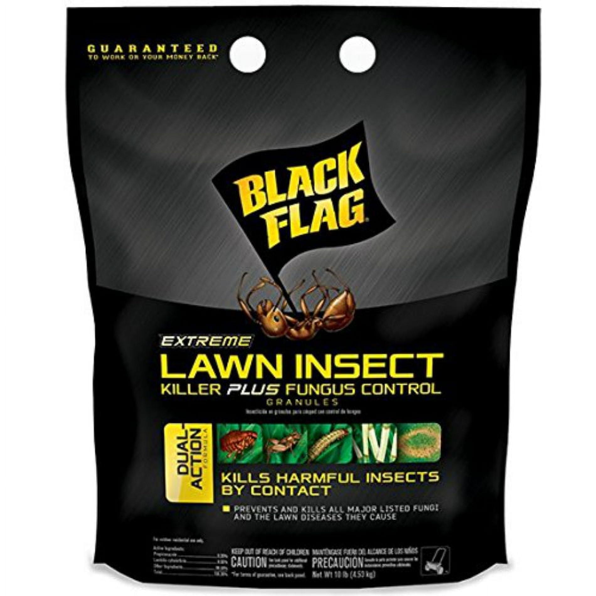 Black Flag HG-11112 Extreme Lawn Insect Killer/Fungus Control, Granules ...