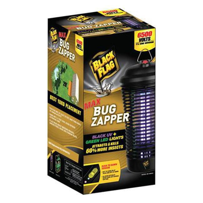 Black Flag Max 40W Electric Insect Zapper, Power Bug Control for 1.5 ...