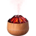 Black Flame Humidifier and Essential Oil Diffuser - Automatic Shut-Off ...