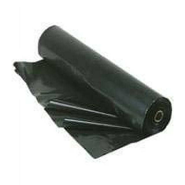 Black Flame Retardant Plastic Sheeting - 4 mil - 20' x 100' - Durable ...