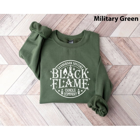 Black Flame T-Shirt Sanderson Sisters Shirt Hocus Pocus T-Shirt Witch T ...