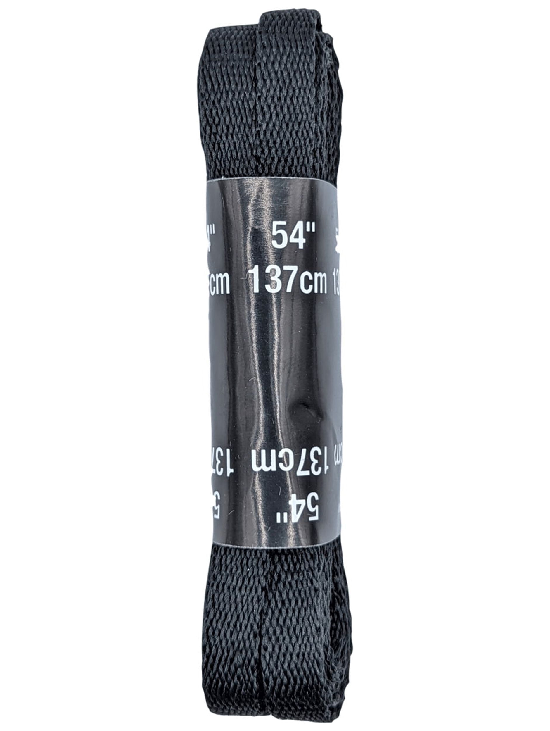 Black Flat Cotton and Nylon Athletic Shoe Laces (1 Pair) - Walmart.com