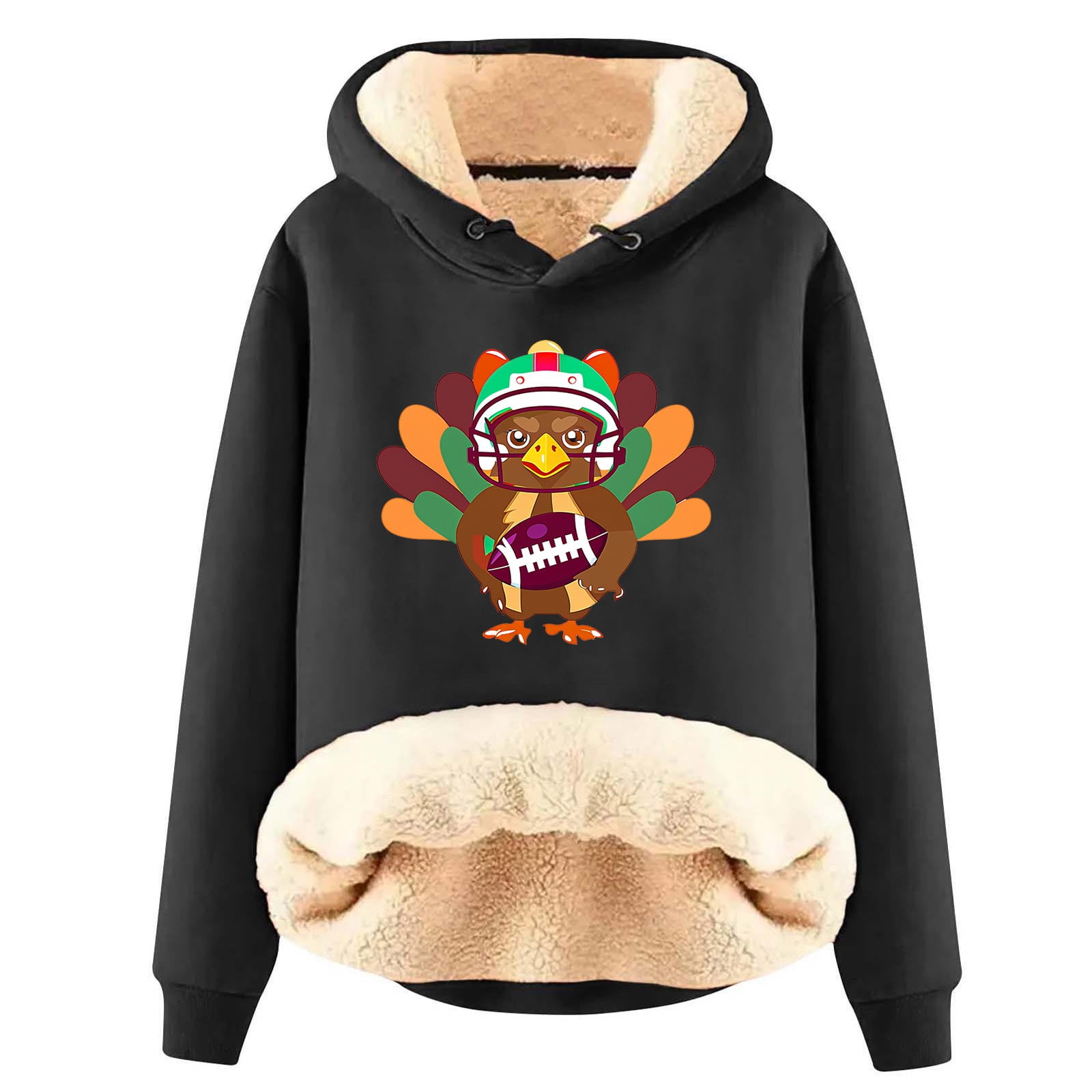 Black Fleece Lined Wool for Women Long Sleeve Off Shoulder Vacation ...