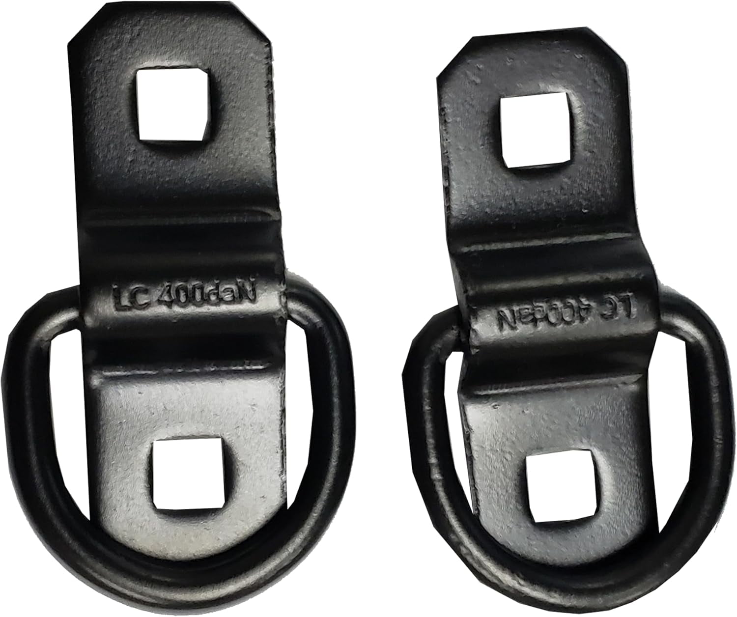 Black Flip Anchor 2 Pack D Rings Tie Down Anchors Hooks Tie Down D ...