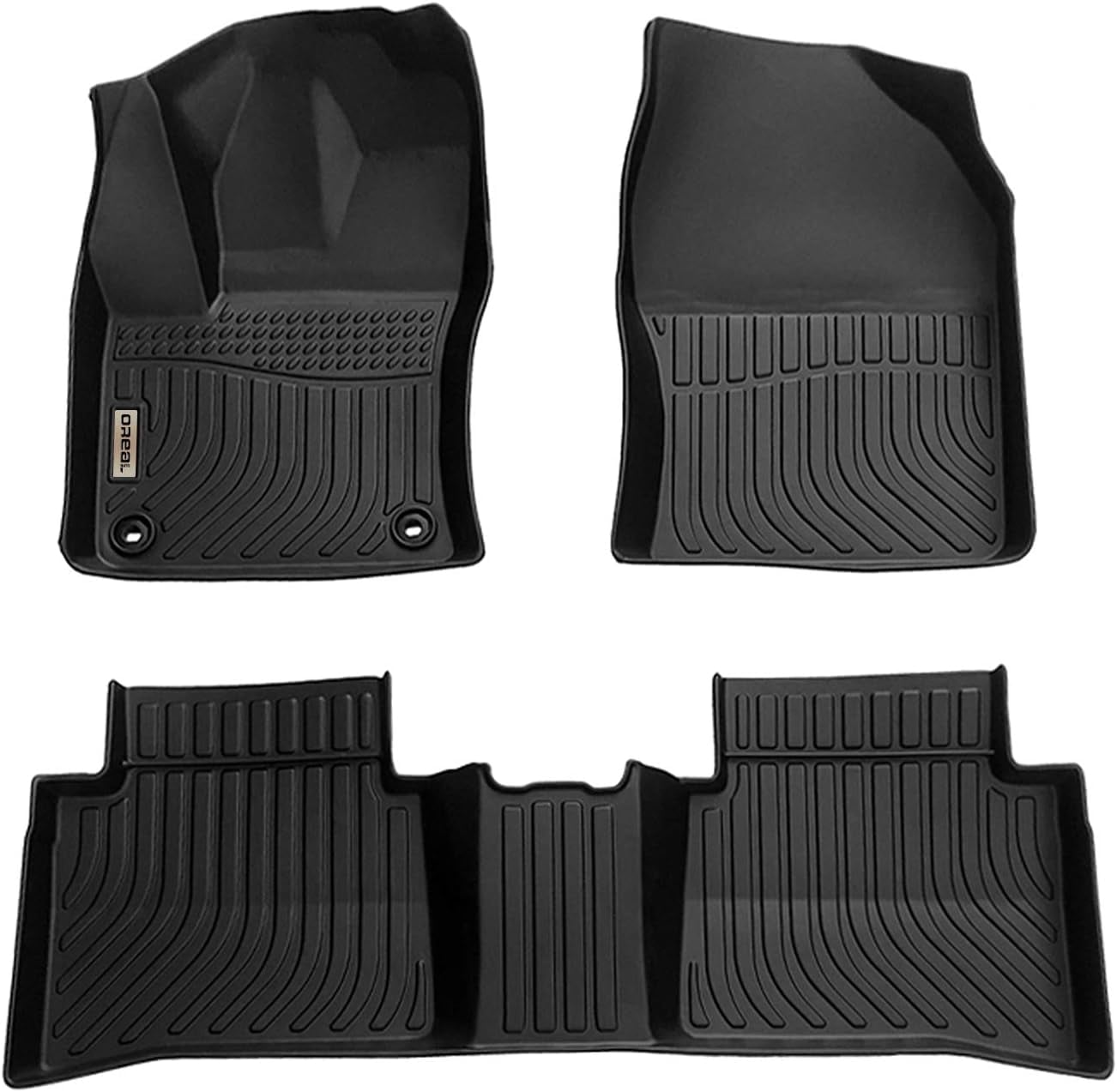 Black Floor Mats Liners Replacement for Prius 2016-2022 & Prius Prime ...