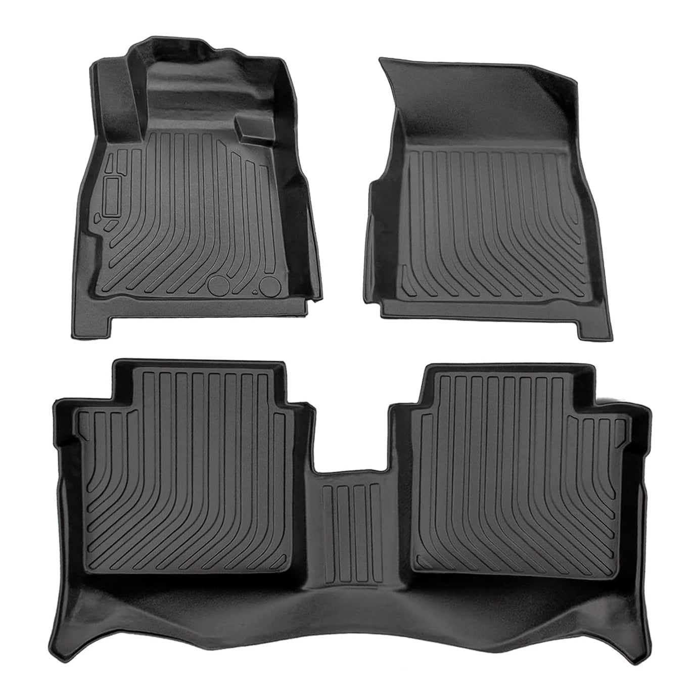 Black Floor Mats Liners Replacement for Nissan Versa 2011-2021 (Not Fit ...