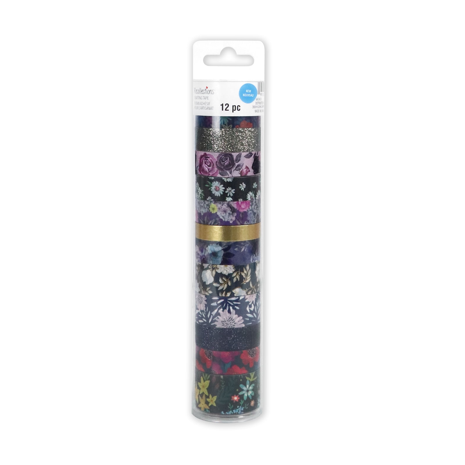 Black Floral Crafting Tape Set by Recollections™ - Walmart.com