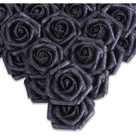 Artificial Flower Roses 30PCS Real Touch Fake Flowers with Stem Foam ...