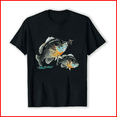 Black Fly Bluegill Fishing Panfish Jigs Graphic Unisex T-Shirt, up to ...