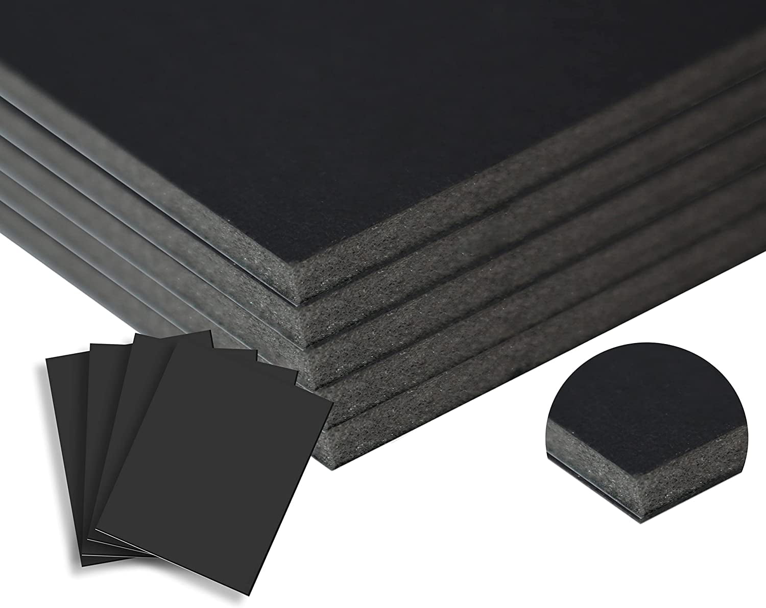 Black Foam Board 20x30 10PK Foam Core Boards 20x30 Foamboard,3/16 Thick ...