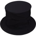 Black Folding Magic Hat Magic Tricks Magicians Costume Hat Spring Cap ...