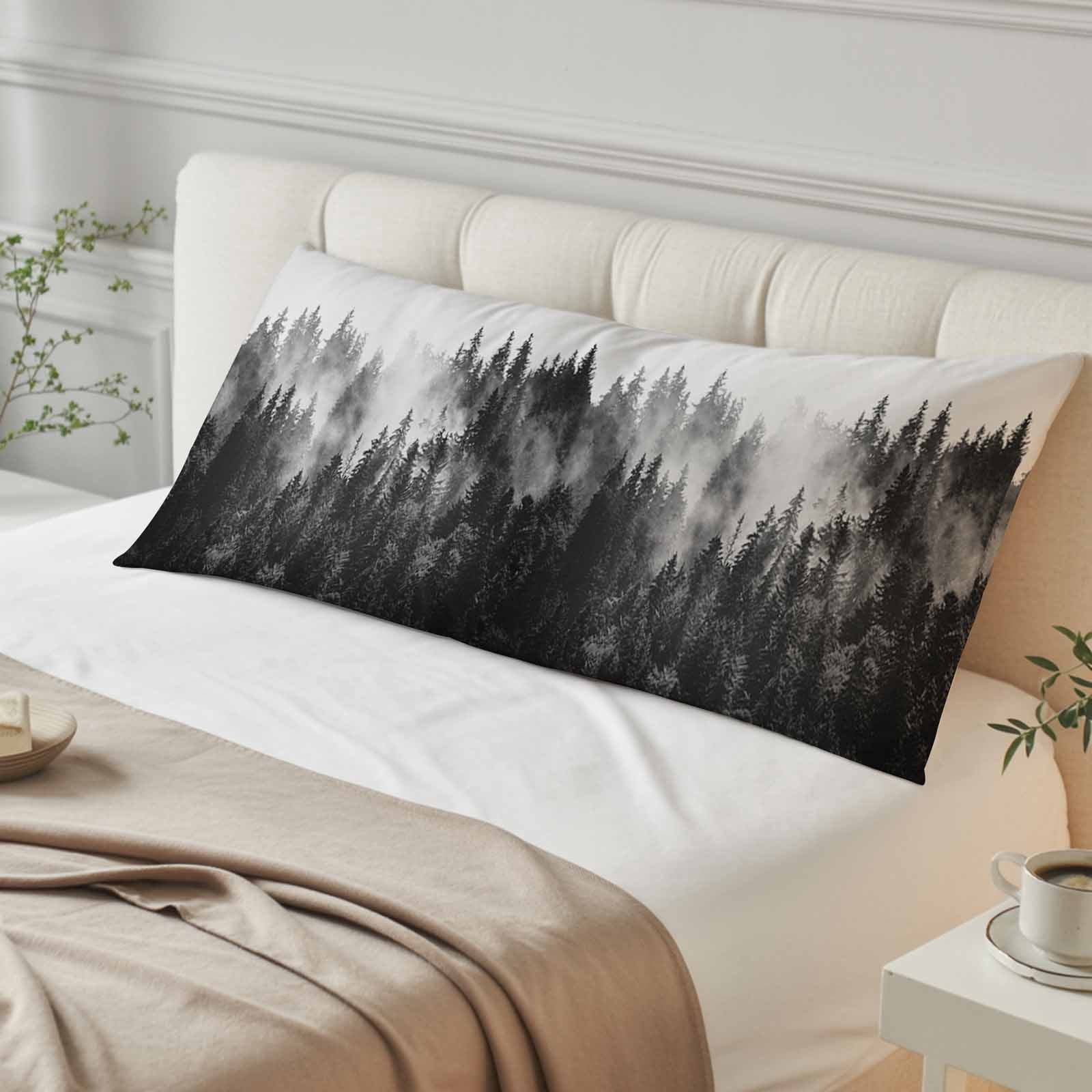 Black Forest Body Pillow Cover,Pillowcase Protectors with Zipper ...